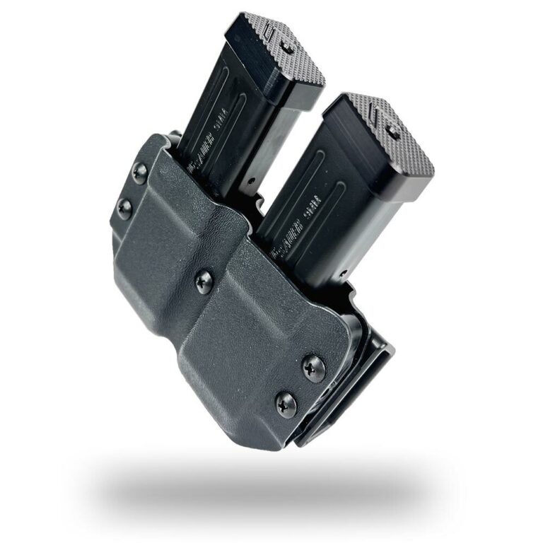 Double Stack 9/40 Dual Magazine Pouch Black | Keystone Concealment